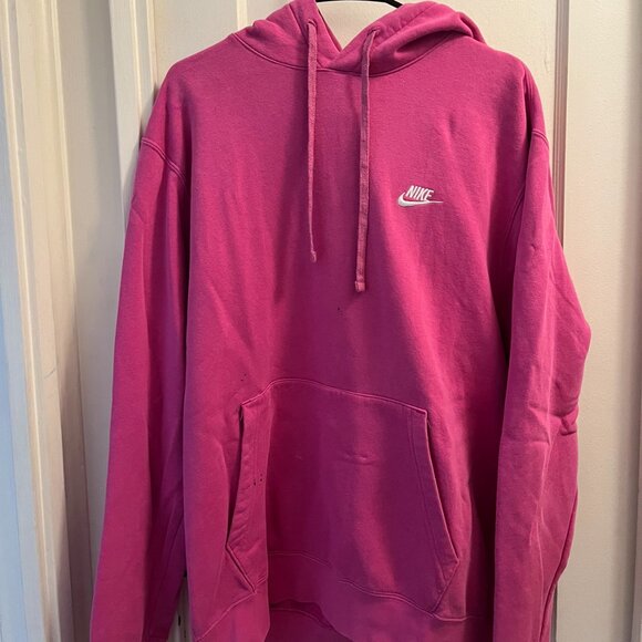 Nike | Shirts | Magenta Nike Hoodie | Poshmark